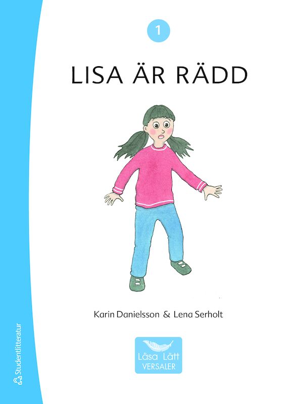 Läsa Lätt Versaler 1, fem olika böcker