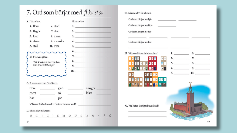Veckans ord 1-3 | Studentlitteratur